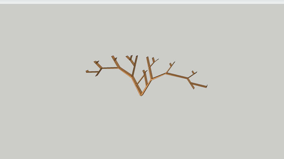 Tree bookcase | 3D Warehouse