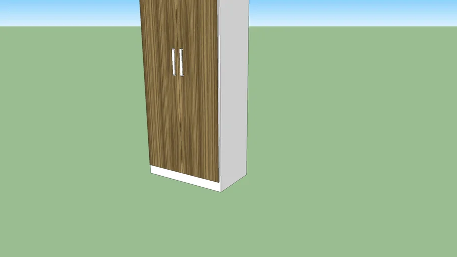 Roupeiro com interior 1x0.6m | 3D Warehouse