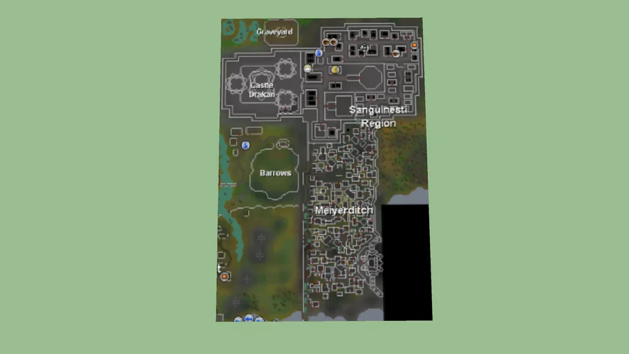 Blank Hallowvale Map (Runescape) | 3D Warehouse