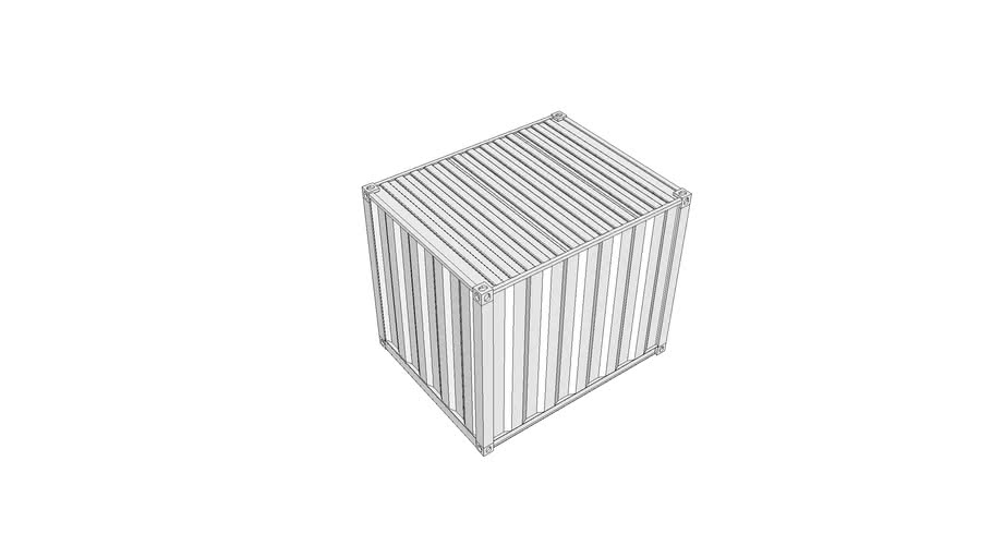 10ft Standard Container | 3D Warehouse