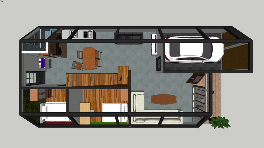 TRIANGLE HOUSE | 3D Warehouse