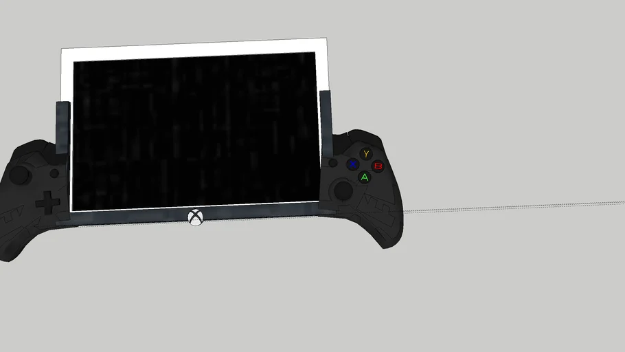 Hybrid of Xbox One & Monitor | 3D Warehouse