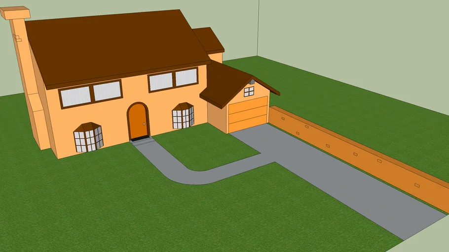 Replica casa de los Simpson | 3D Warehouse