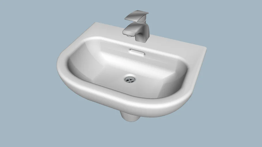 washbasin-1 | 3D Warehouse