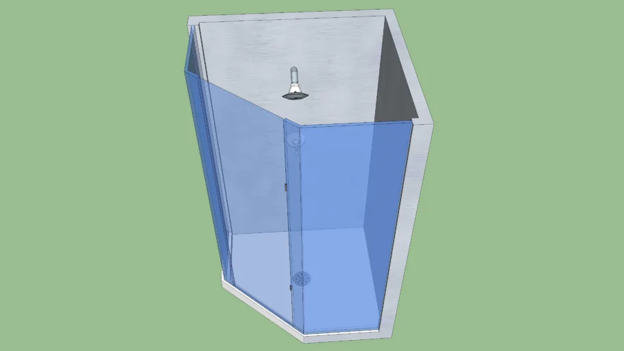 Corner Shower | 3D Warehouse