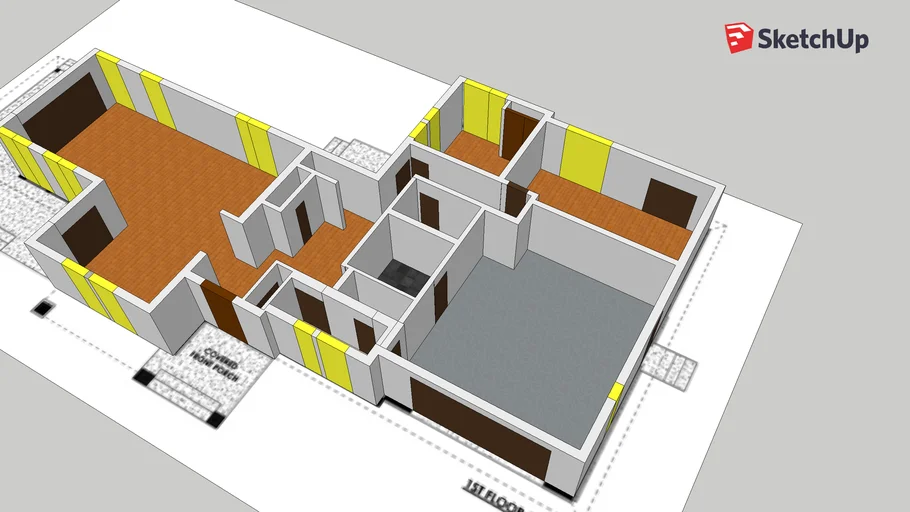 tech ed house plan | 3D Warehouse