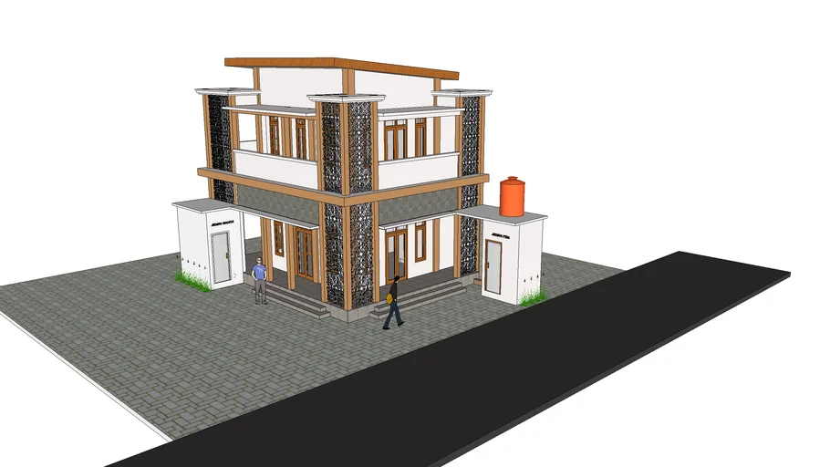 Musholla 2 Lantai (7x9) | 3D Warehouse