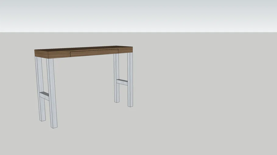 Modern Console Table | 3D Warehouse