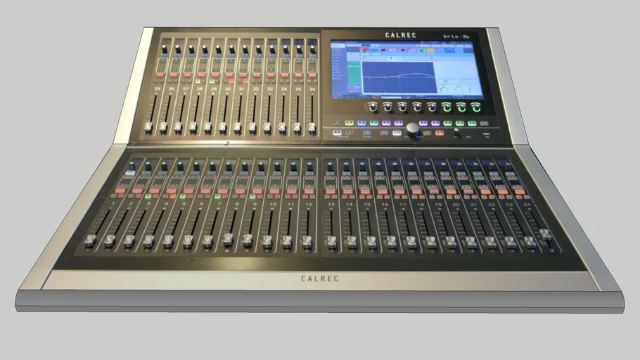 Calrec Brio console | 3D Warehouse