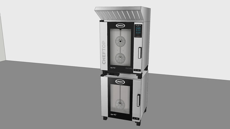Combi oven set Unox CHEFTOP | 3D Warehouse