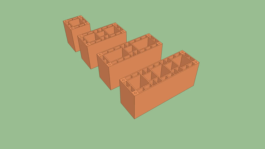 Clay bricks | 3D Warehouse