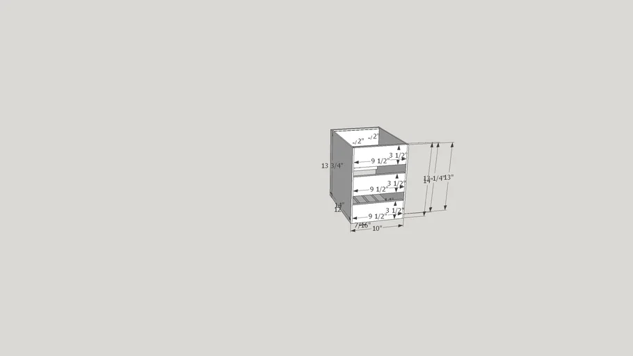 stacking bottle crate | 3D Warehouse