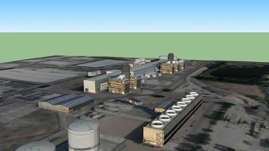 Barking Reach Power Station, London | 3D Warehouse
