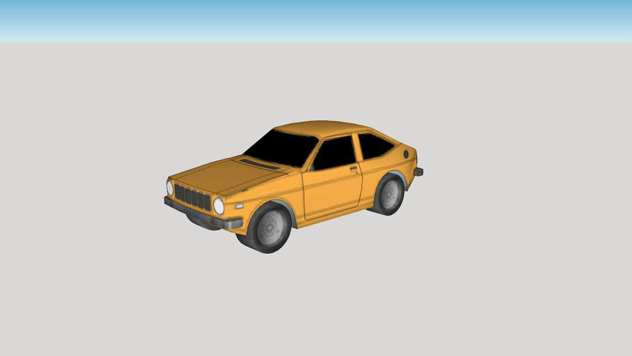 1973 Toyota Starlet XT | 3D Warehouse