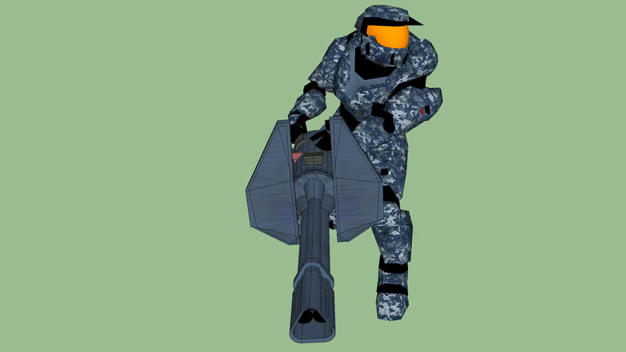 master chief | 3D Warehouse