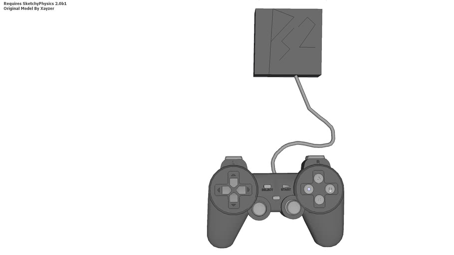 PS2 Controller | 3D Warehouse