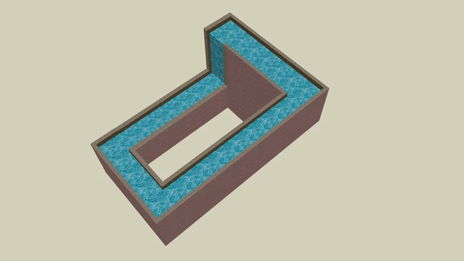 Another variation on M.C. Escher's Waterfall | 3D Warehouse