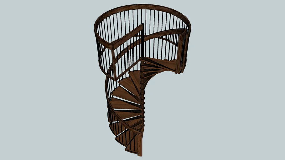 Spiral Stairs | 3D Warehouse