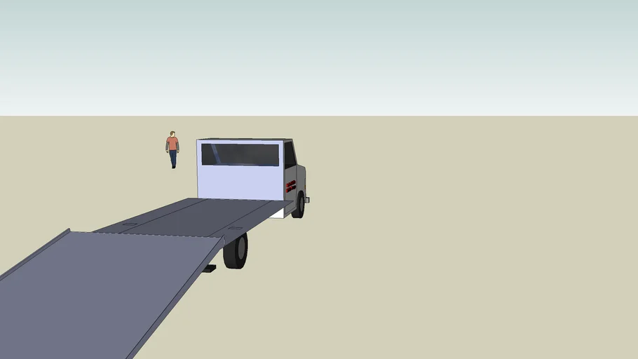 roll off truck | 3D Warehouse