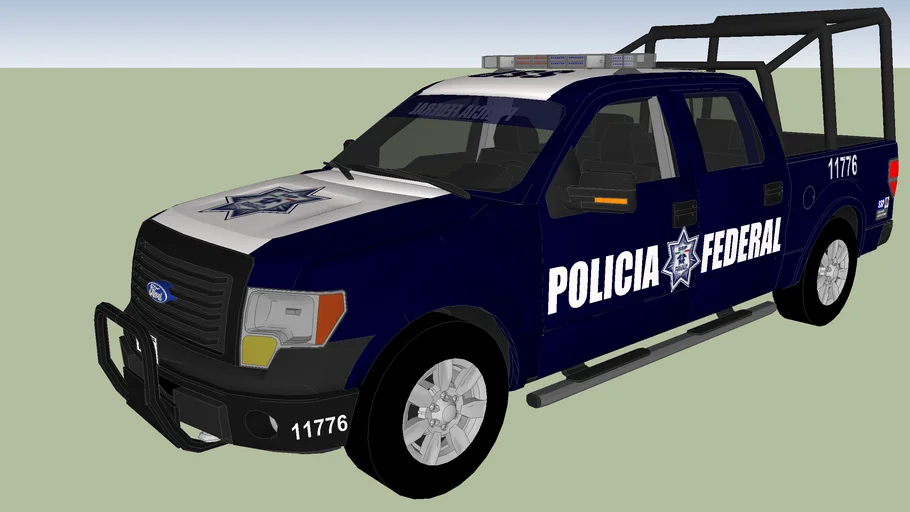 patrulla de la policia federal preventiva de mexico pfp ssp | 3D Warehouse