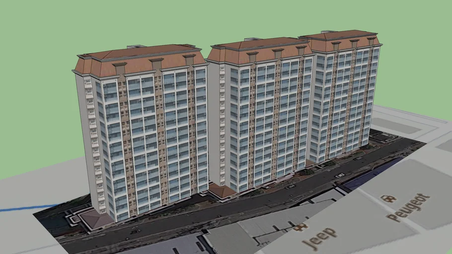 West Parc Towers Alabang | 3D Warehouse