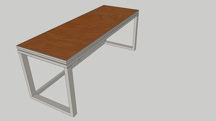 Modern Desk | 3D Warehouse