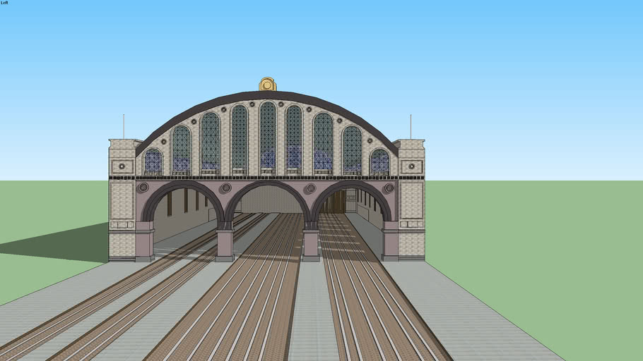 Anhalter Bahnhof | 3D Warehouse