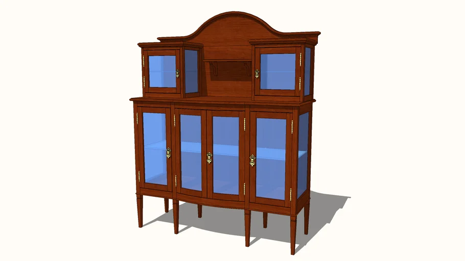 Modernist 1920 Grand Buffet | 3D Warehouse