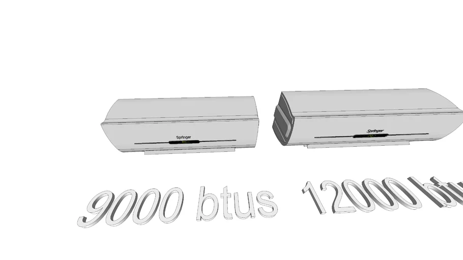 Ar condicionado split | 3D Warehouse