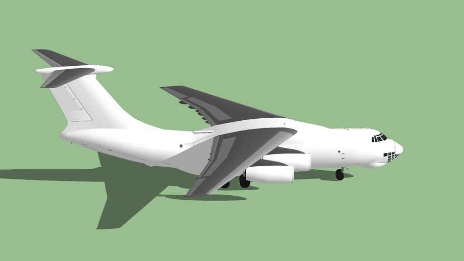 Ilyushin IL-76 Template | 3D Warehouse