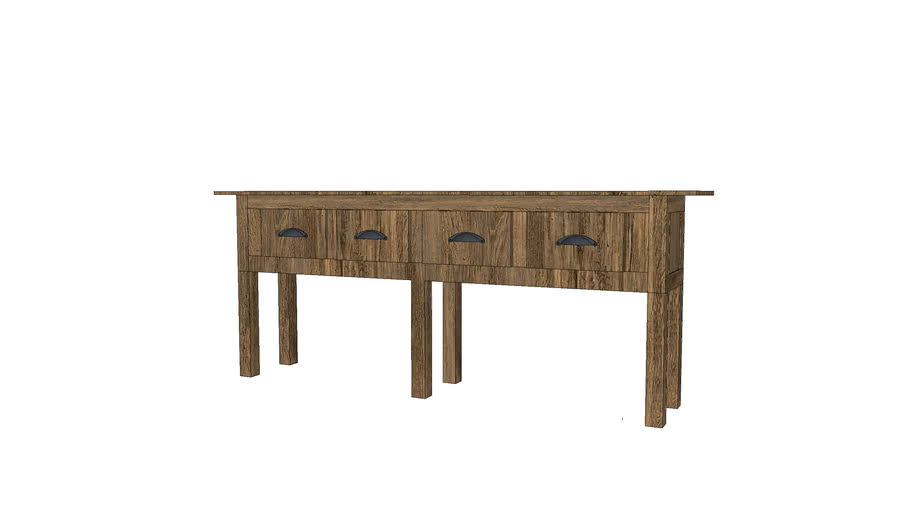 side table. vintage.wood | 3D Warehouse
