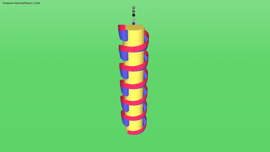 Simple Spiral ball slide v. 1 | 3D Warehouse
