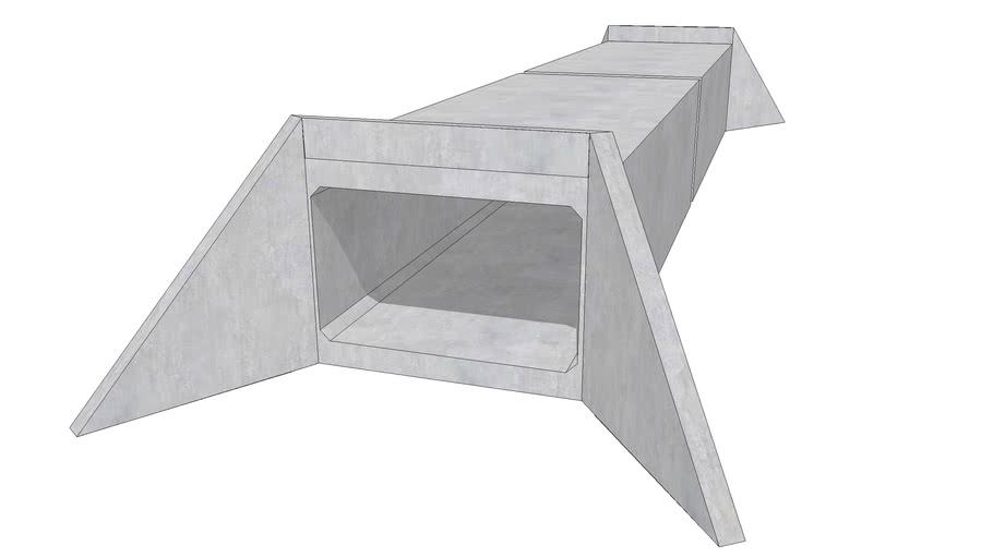 Box Culvert 1 box | 3D Warehouse