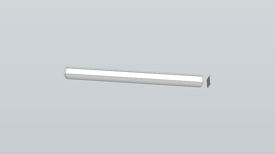 PROFILO LED DELTALIGHT NANOLINE | 3D Warehouse