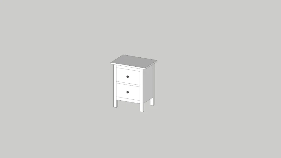 Hemnes End Table | 3D Warehouse
