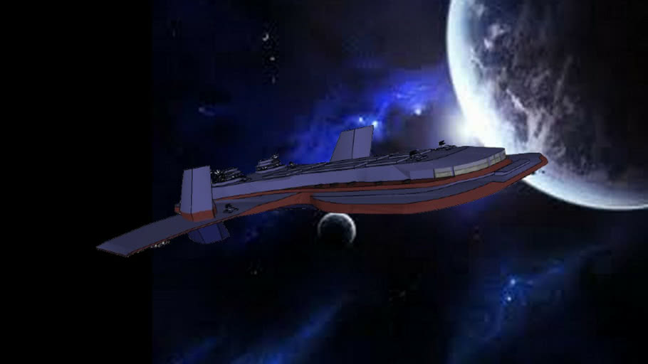 ATX41-Freyr - Tauri and asgard missile destroyer class | 3D Warehouse