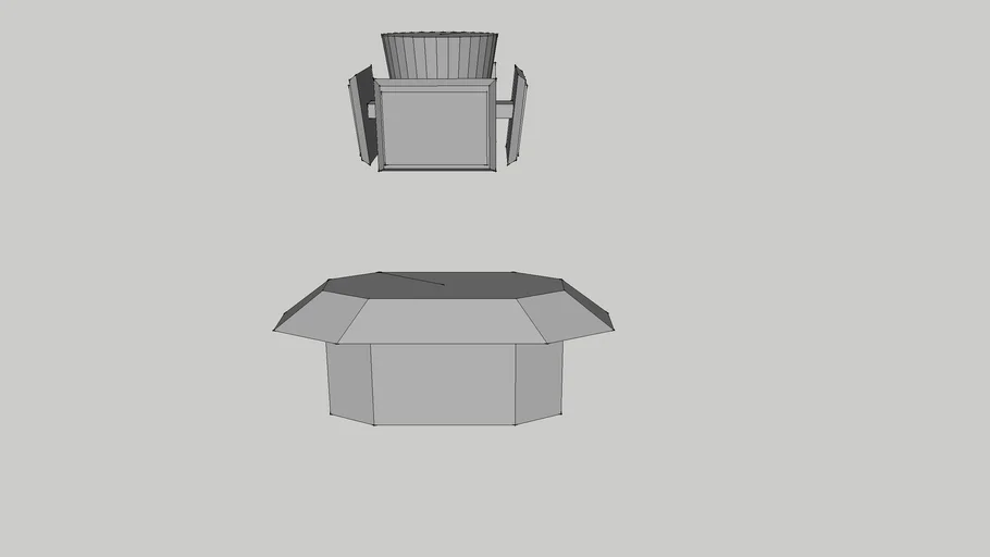 Battlestar Galactica CIC command table | 3D Warehouse