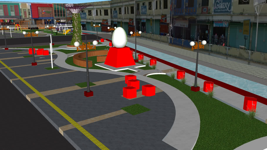 Taman Ex Pasar Malam Luwuk | 3D Warehouse