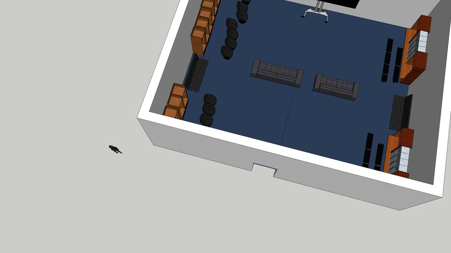 D1 basketball locker room | 3D Warehouse