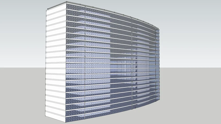20 Story Glass Building | 3D Warehouse