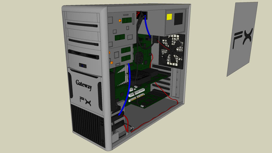 Gateway FX Computer | 3D Warehouse