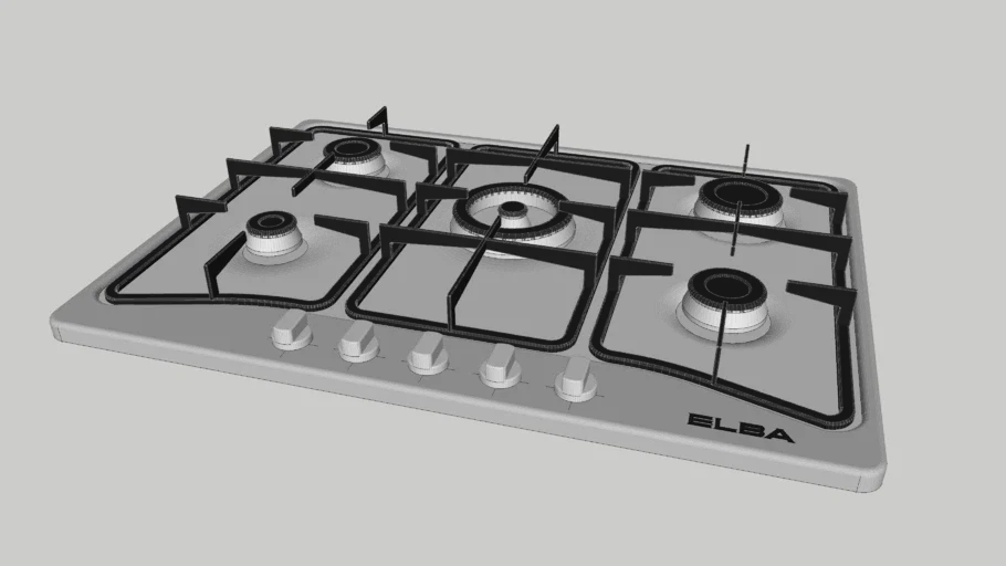 Gas Cook Top | 3D Warehouse