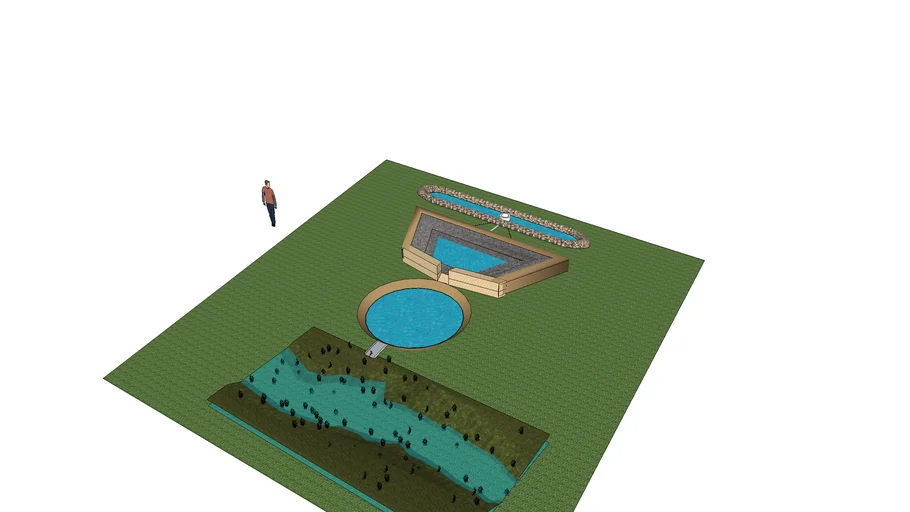 Sediment Retention Pond System | 3D Warehouse