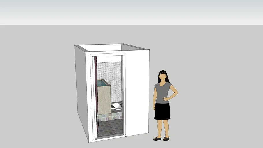 Simple Bathroom | 3D Warehouse