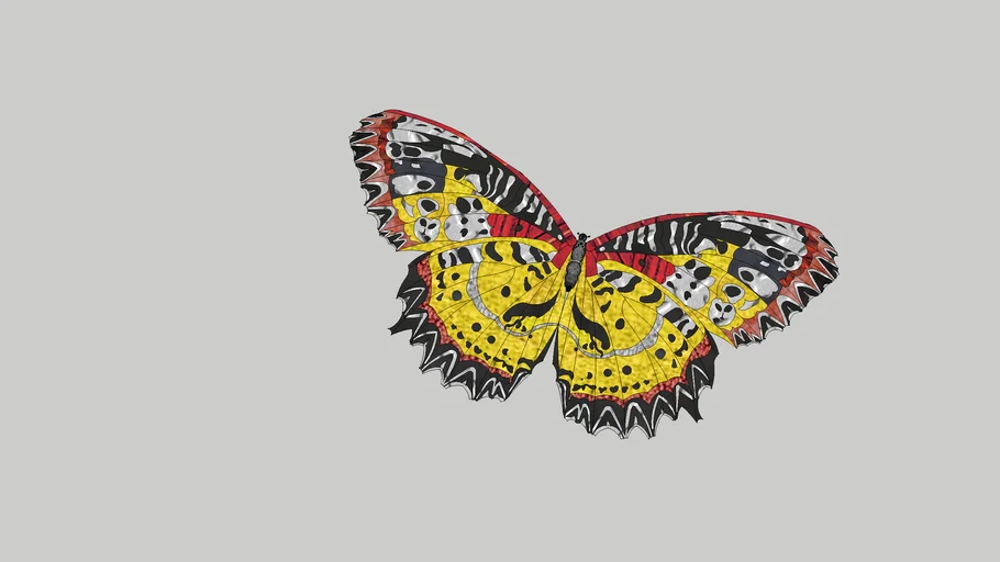 3D Butterfly 8 | 3D Warehouse
