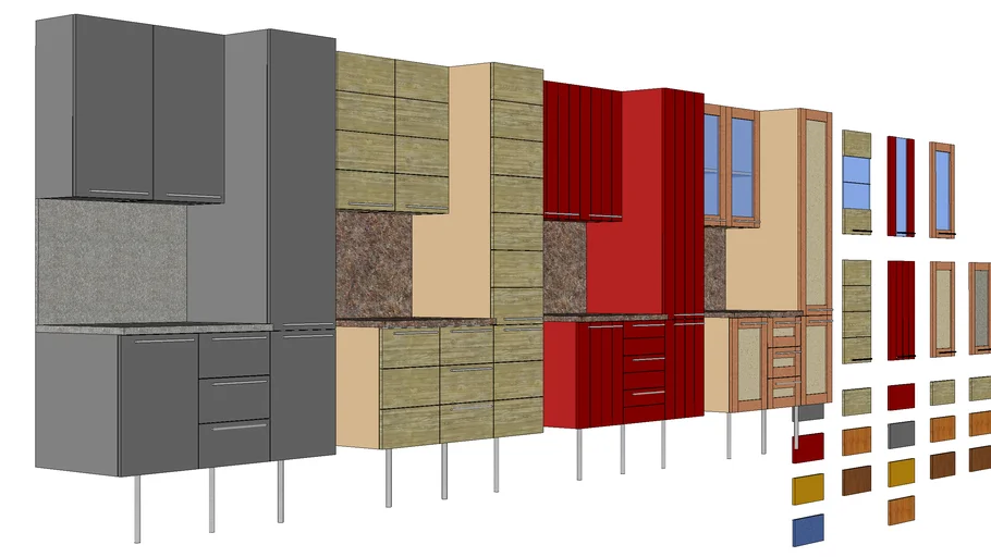 DEVELOPER KITCHEN RANGES | 3D Warehouse