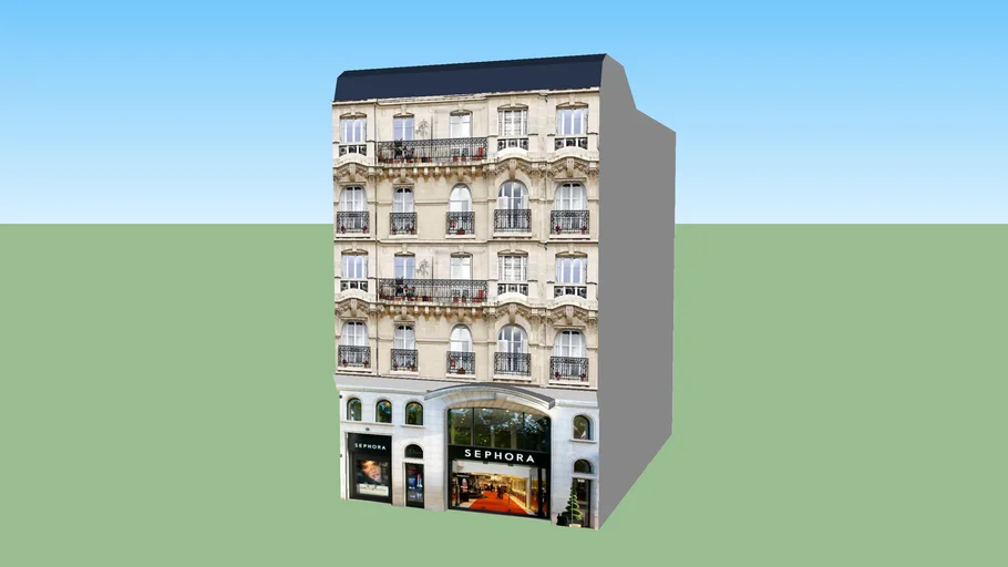 Sephora Store Paris | 3D Warehouse