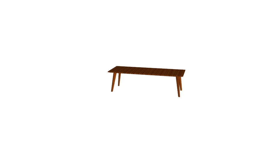 Mesa retangular 8 Lugares Toscana | 3D Warehouse