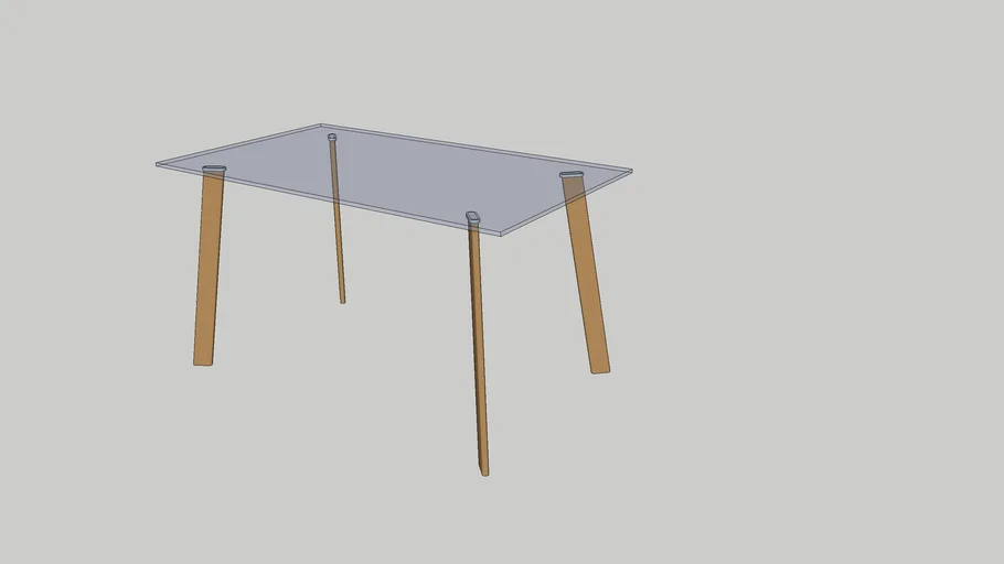 Glass Table | 3D Warehouse