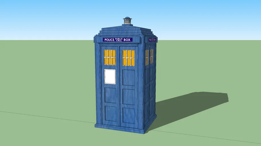 baby TARDIS | 3D Warehouse